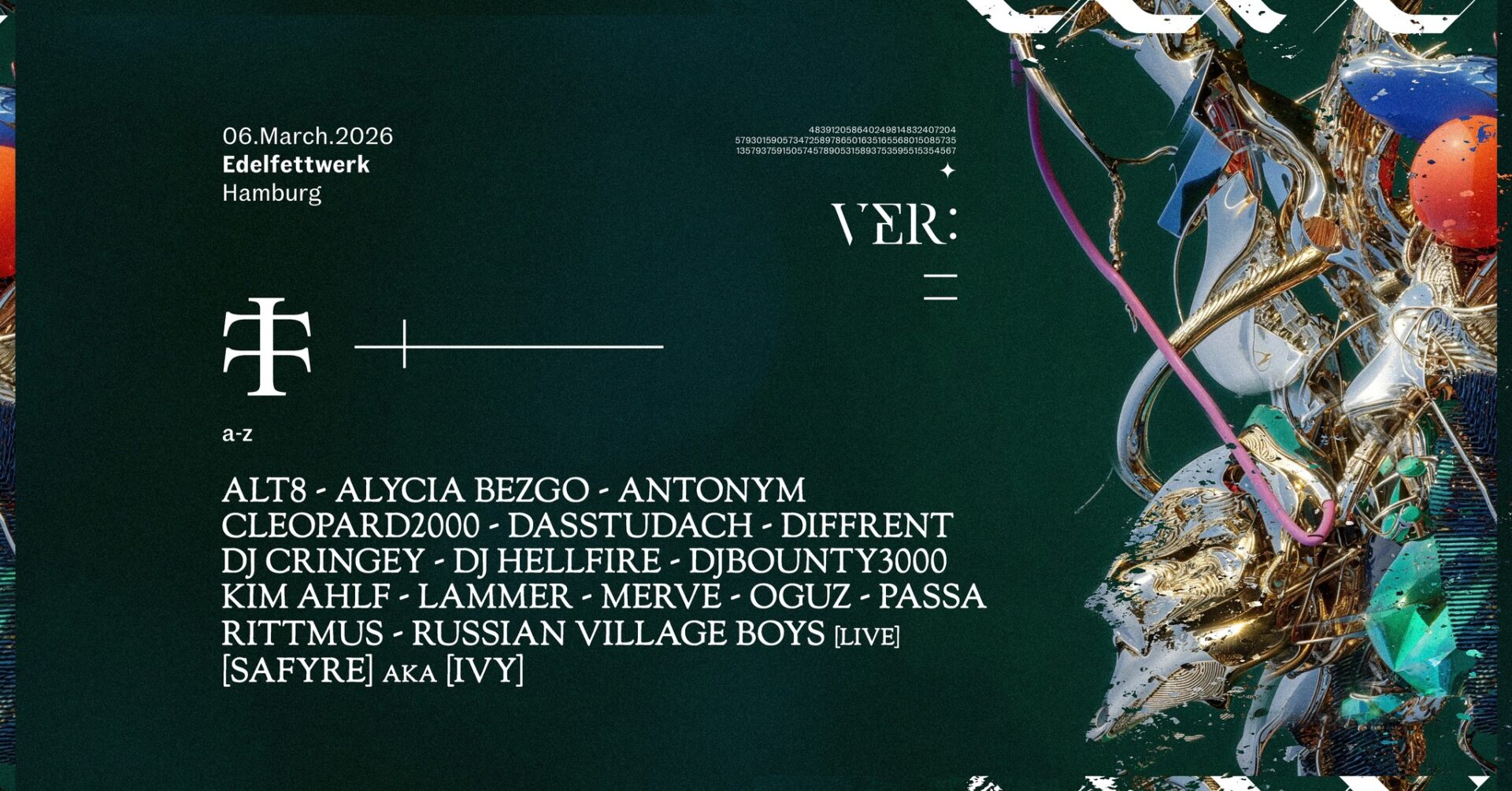 VER x TELETECH pres: OGUZ, DASSTUDACH, RUSSIAN VILLAGE BOYS (live), DJ ...